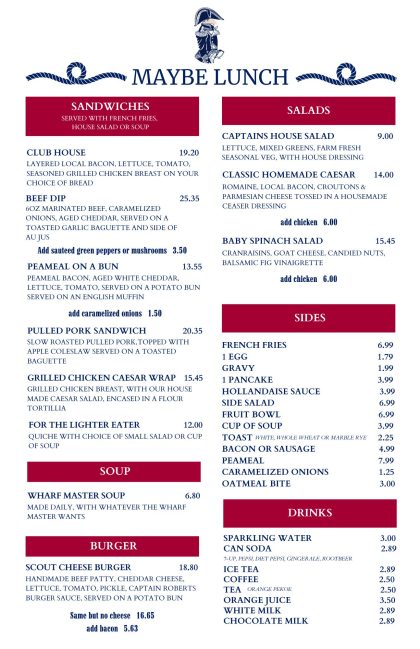 Restaurant - Discovery Harbour